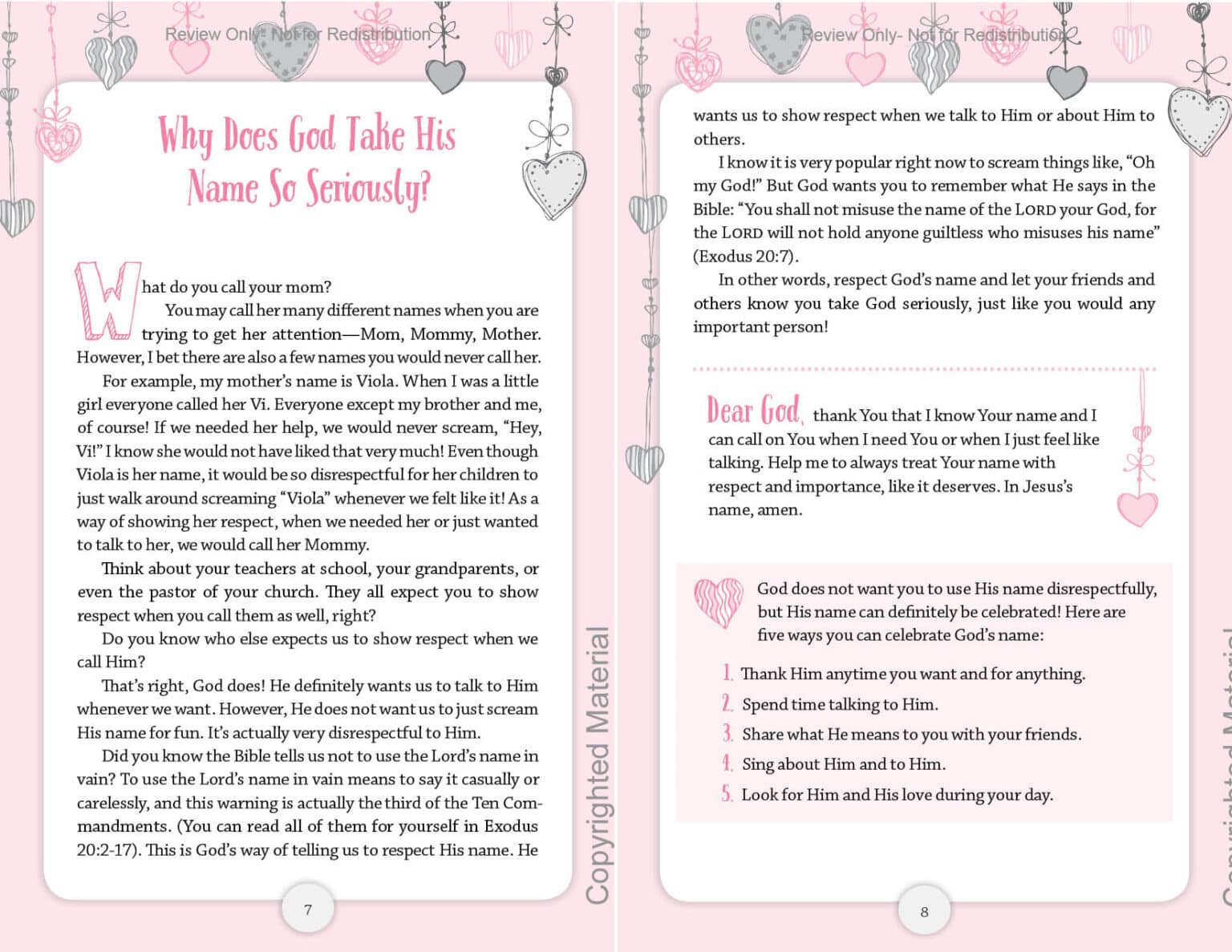 You're God's Girl! Devotional for Tweens - For Girls Like You