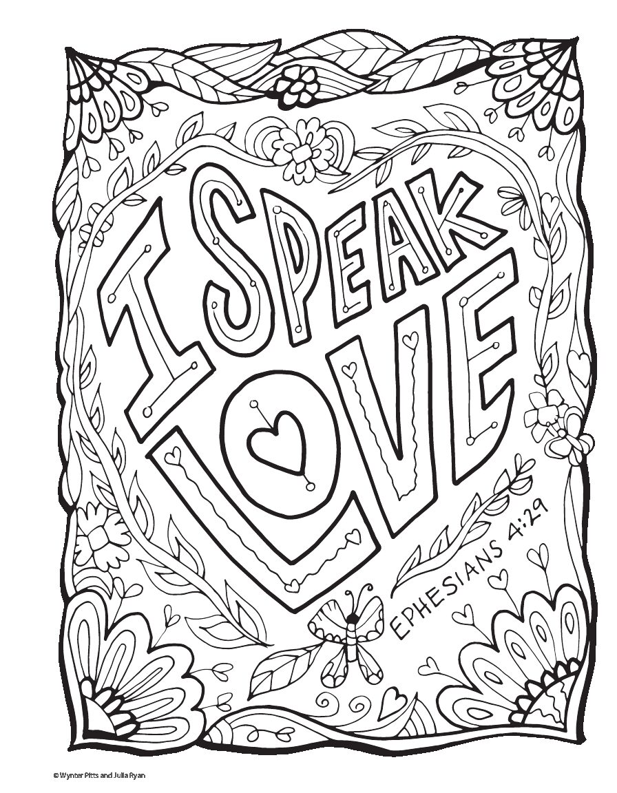 Coloring Page Original Pdf For Girls Like You